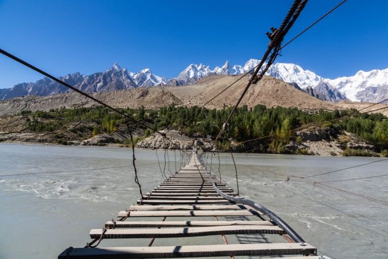 Hussaini Bridge | A Famous Yet Dangerous Bridge in Pakistan